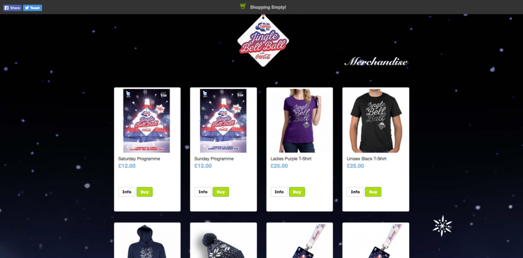 Event Merchandising | Promotional Merchandise | Client ShopsPromotional ...