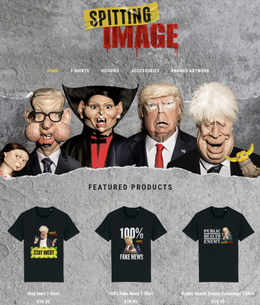 Spitting Image | Promotional MerchandisePromotional Merchandise